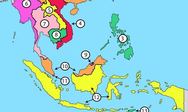 Cập Nhật Bản đồ Các Nước đông Nam á Hiện Nay Mới Nhất Và Chi Tiết Nhất
